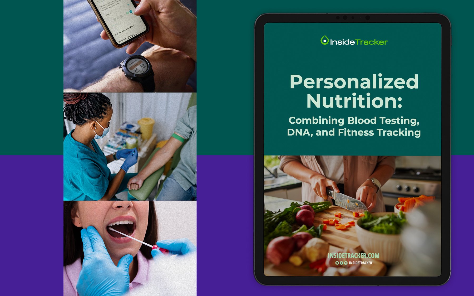 Personalized Nutrition: Combining Blood Testing, DNA, and Fitness Tracking